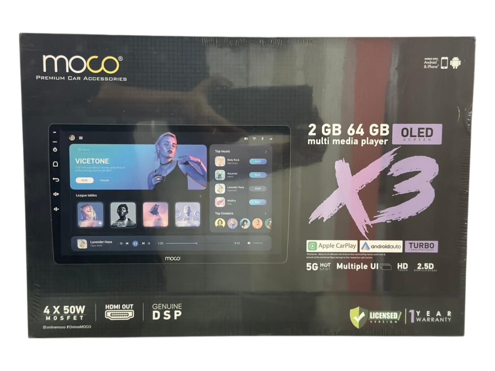 MOCO X3 multi media player - TheCarNext